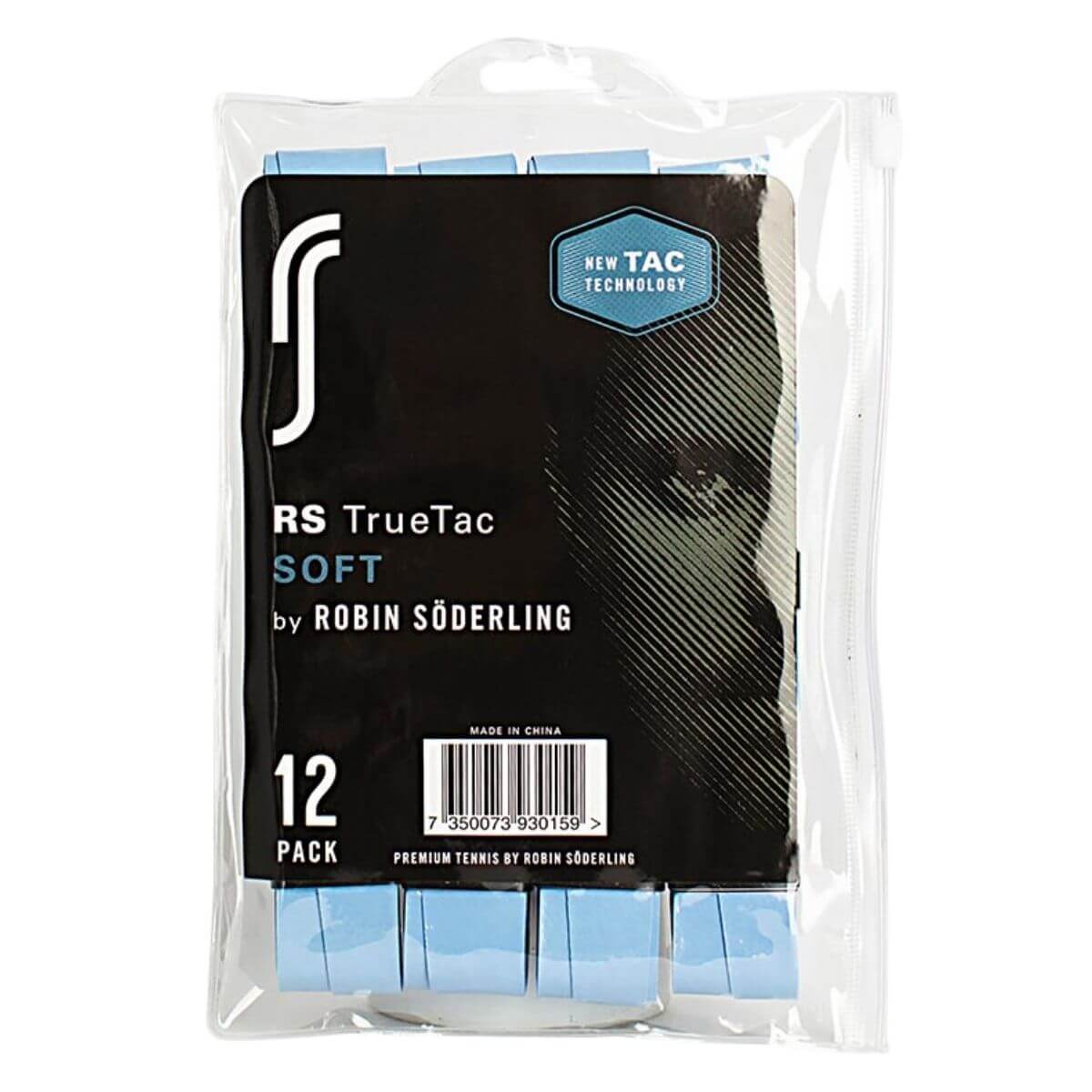 Overgrip Robin Soderling True Tac Soft Celeste X12 – B2B Sursports